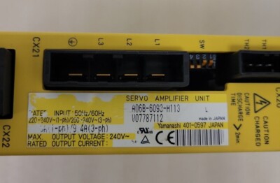 Fanuc Beta Servo Drive A06B-6093-H113 | eBay