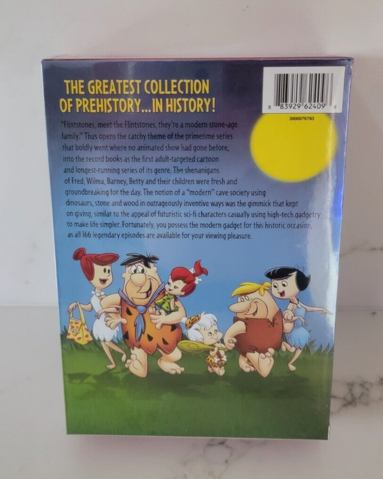 The Flintstones The Complete Series Seasons 1-6 ( DVD 20-Disc Set ) NEW ...