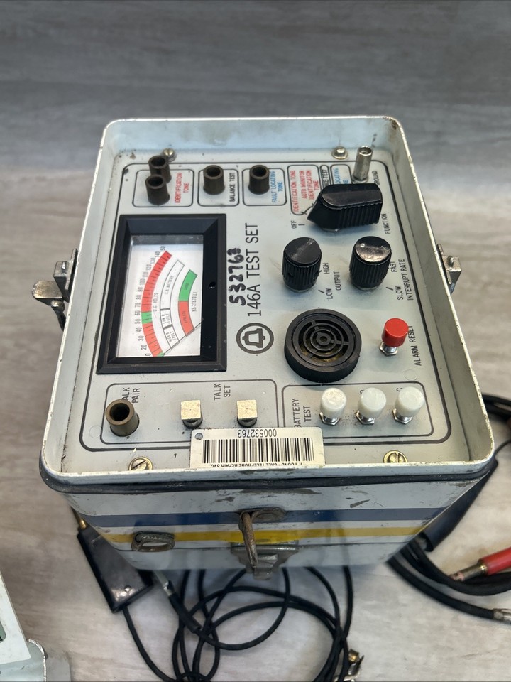 Very Rare Bell Atlantic 146A test set telephone lineman Tool AS IS READ ...