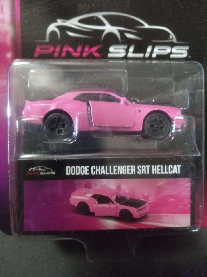 2023 Jada Pink Slips Dodge Challenger SRT Hellcat Pink Diecast 1/64 ...