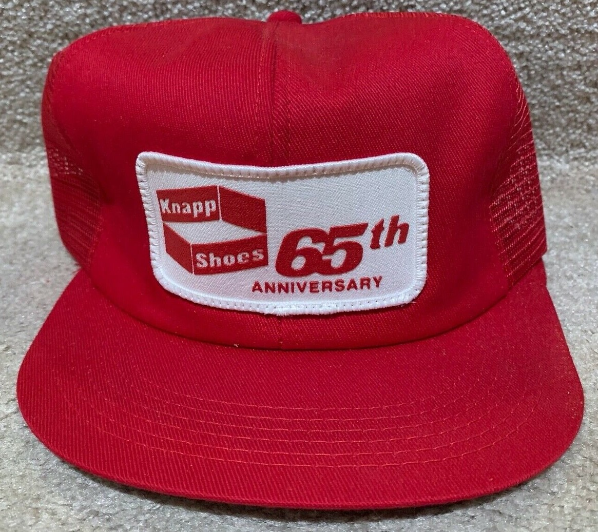 NOS Vintage Knapp Shoes 65th Anniversary Patch Hat 19… - Gem