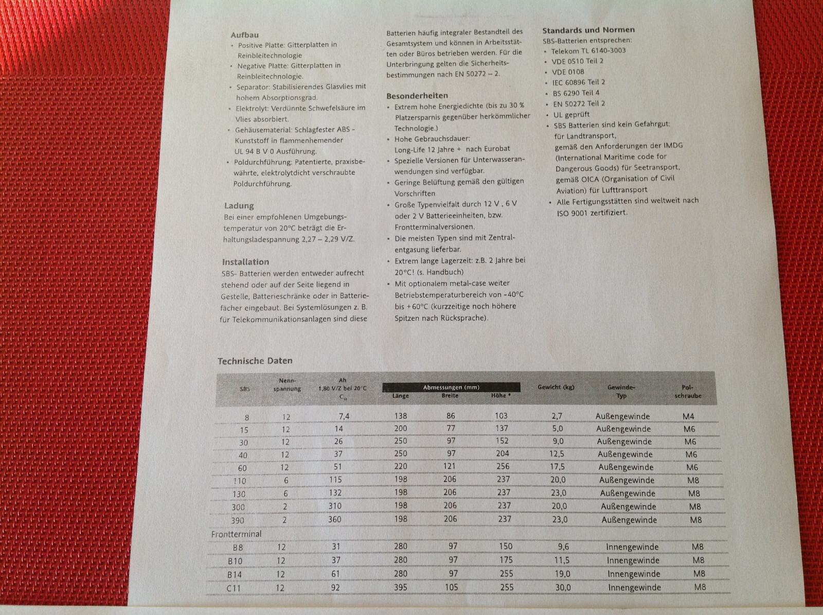 Batterie Power Safe SBS C11 | eBay.de