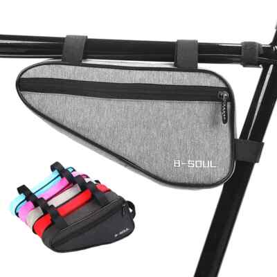 Waterproof Triangle MTB Frame Bags Front Tube Bicycle Bag Mountain Bike ...