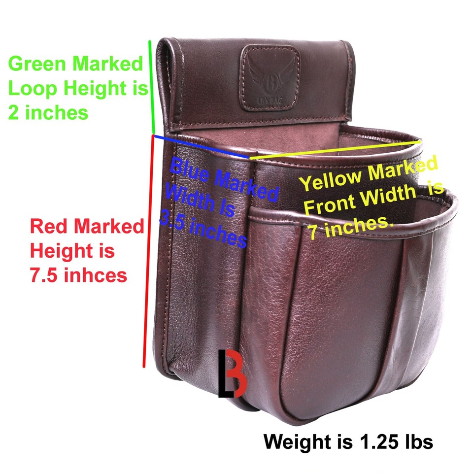 Trap Shooting Waist Bag Ammo Shot Gun Storage Shell Pouch Holder ...