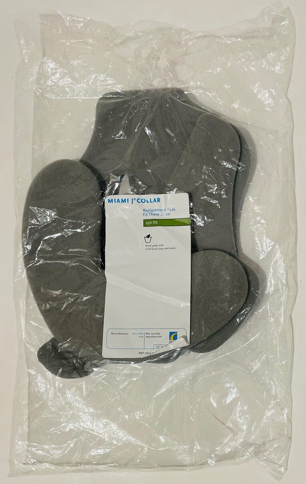 Ossur Miami J Collar Replacement Pads for Neck Collar MJP-250 Size XS ...
