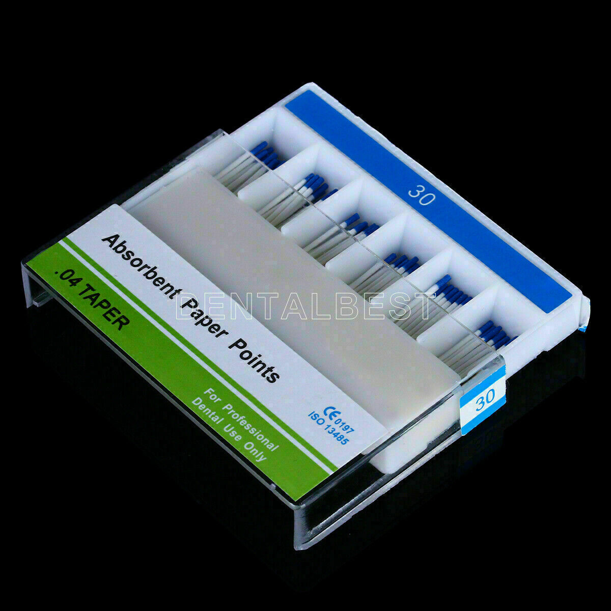 Dental Absorbent Paper Points 0.04 Taper 30# For Root Endodontics ...