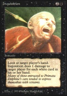 Inquisition ~ Moderately Played The Dark MTG Magic UltimateMTG Black ...