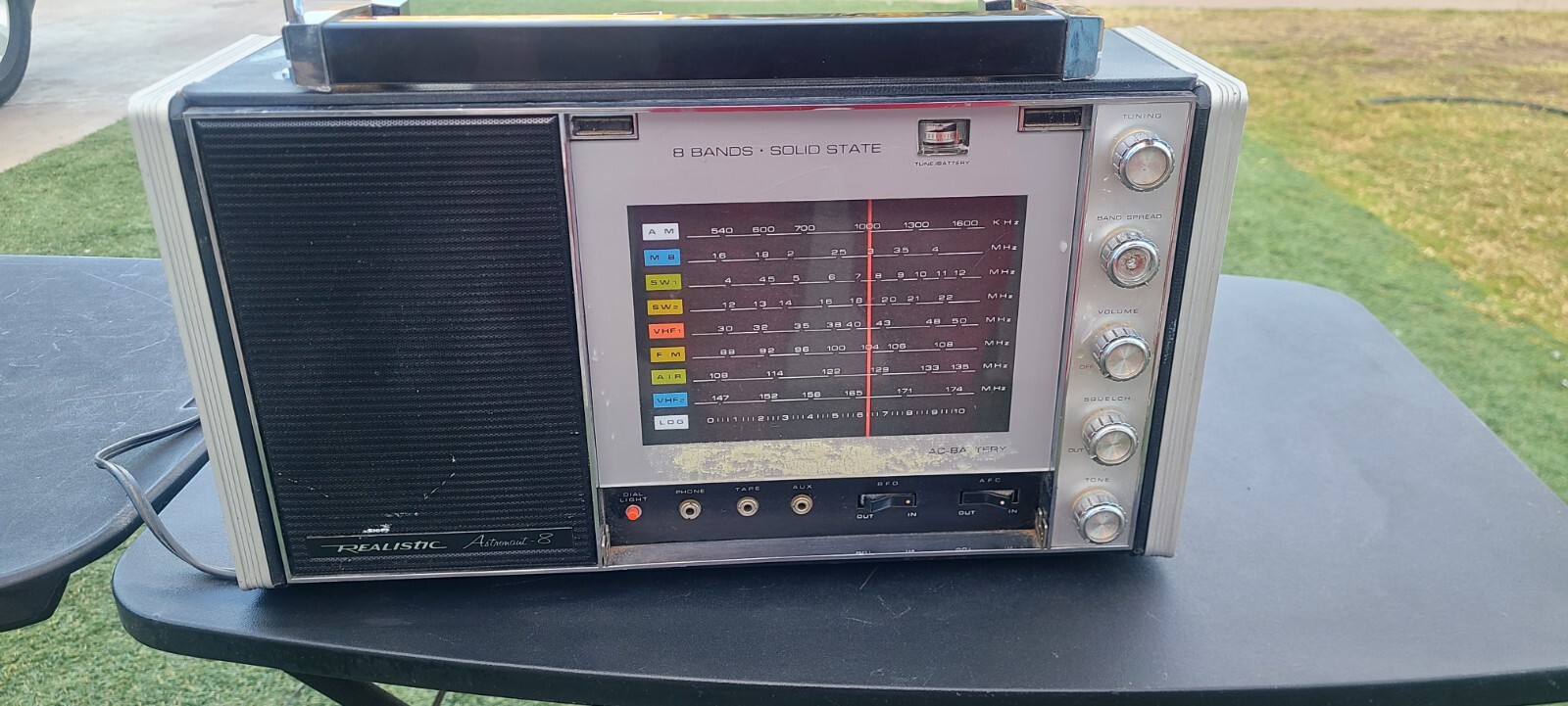 Realistic Radio 12-751A Multiband Astronaut 8 Vintage Japan, Works ac ...