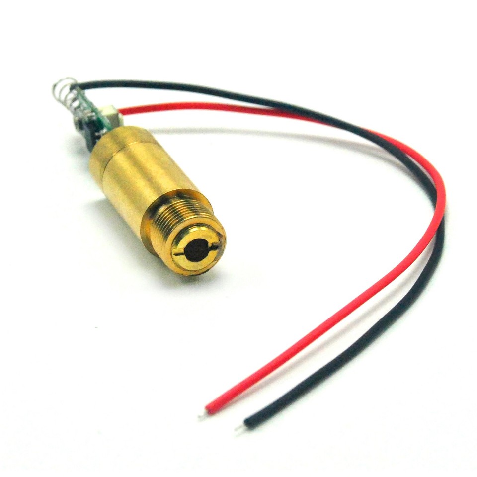 1pc/2pc/3pc/5pc 532nm 50mW Laser Diode Module 3-5V Brass w/ Driver ...