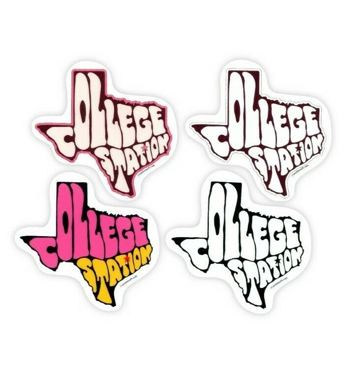 Vintage College Bumper Stickers