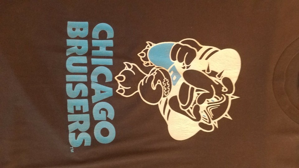 Arena Football Chicago Bruisers T Shirt Size L to XL | eBay