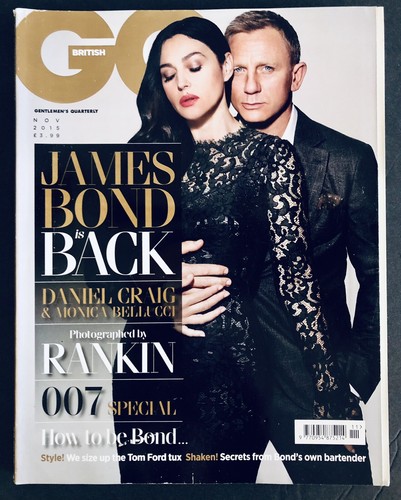 British GQ Magazine, James Bond, Daniel Craig, England, U.K. Ads, Nov ...