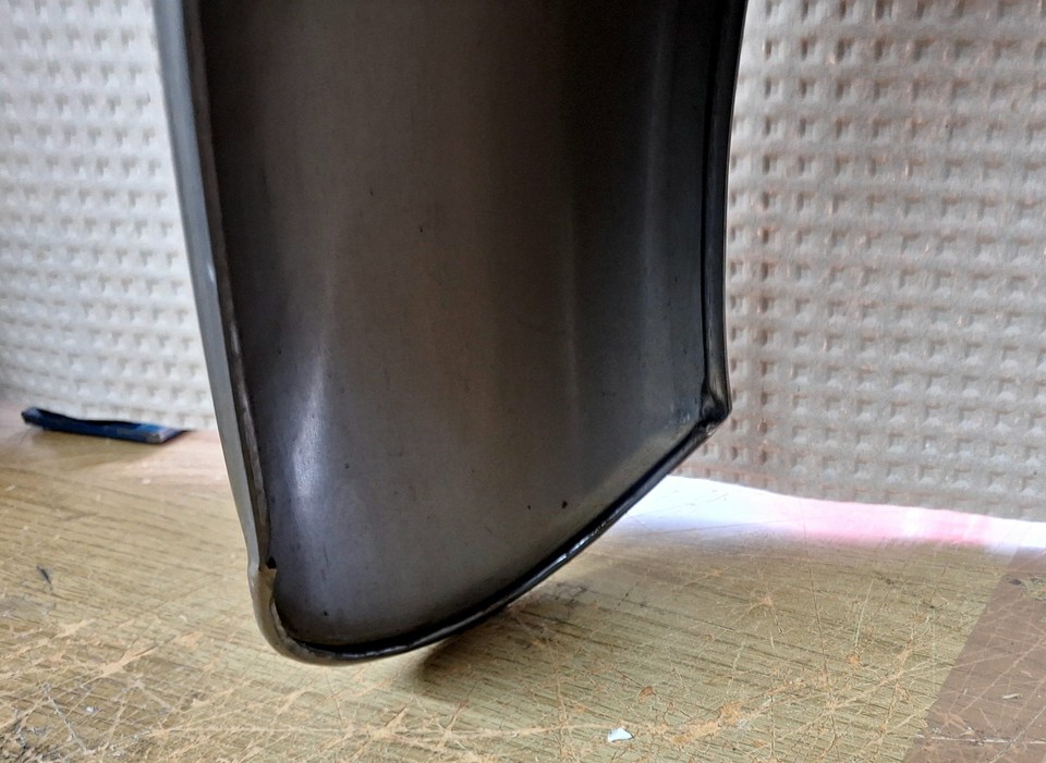 2 x Classic Motorcycle Mudguards. 1x Velocette Venom, 1x Universal fit ...