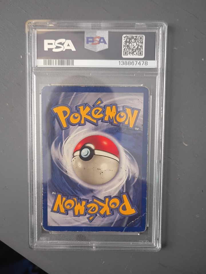 1999 Pokémon Base Set Charizard Holo #4 – PSA 1 – Unlimited – Vintage ...
