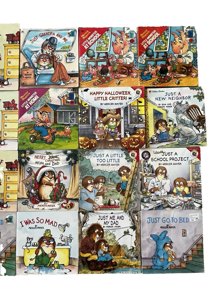 Lot of 21 Little Critter by Mercer Mayer books, PB Vtg | eBay