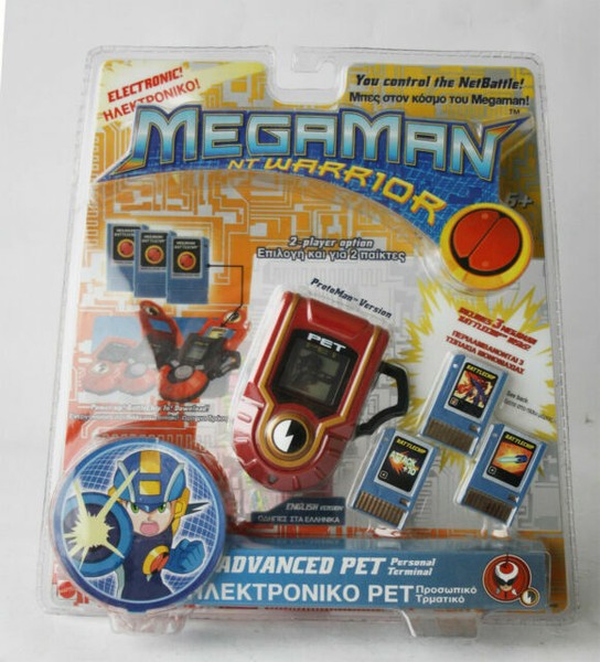 RARE 2004 Megaman NT Warrior Advanced Pet BattleChip Disks Mattel for ...