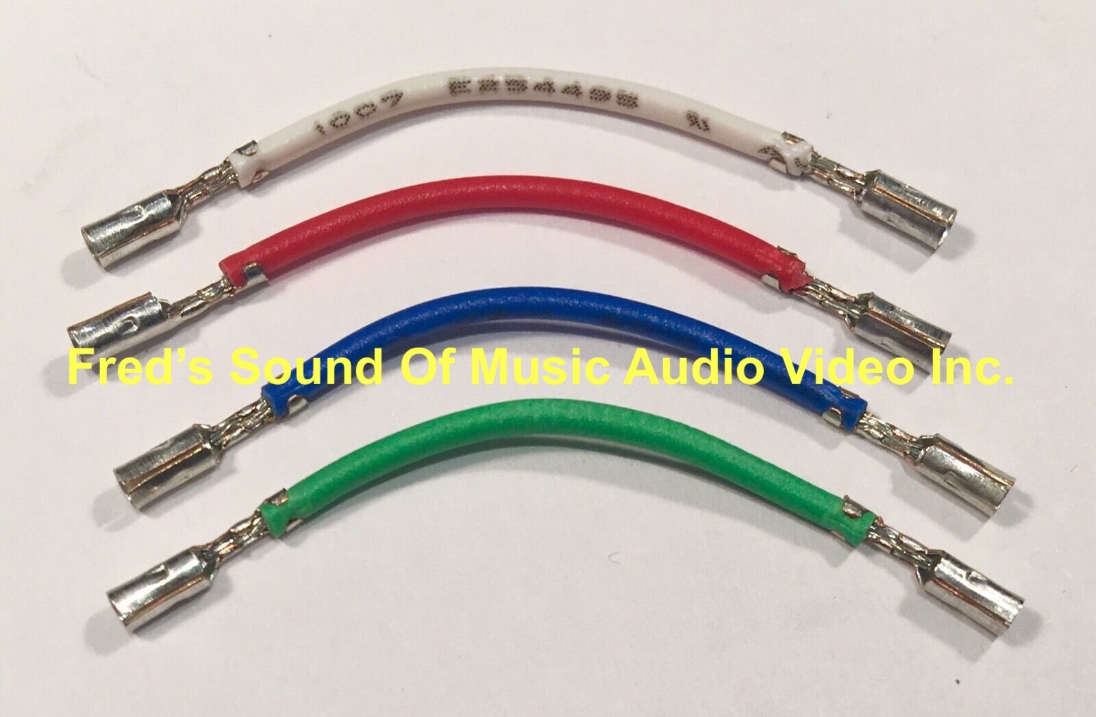 Headshell Wire Leads with SOLID GRIP CLIPS Cartridge Lead Wires sku4922 ...