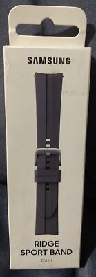 SAMSUNG Galaxy Smartwatch Ridge Sport Band -22mm-ET-SFR84L-gray-ET ...