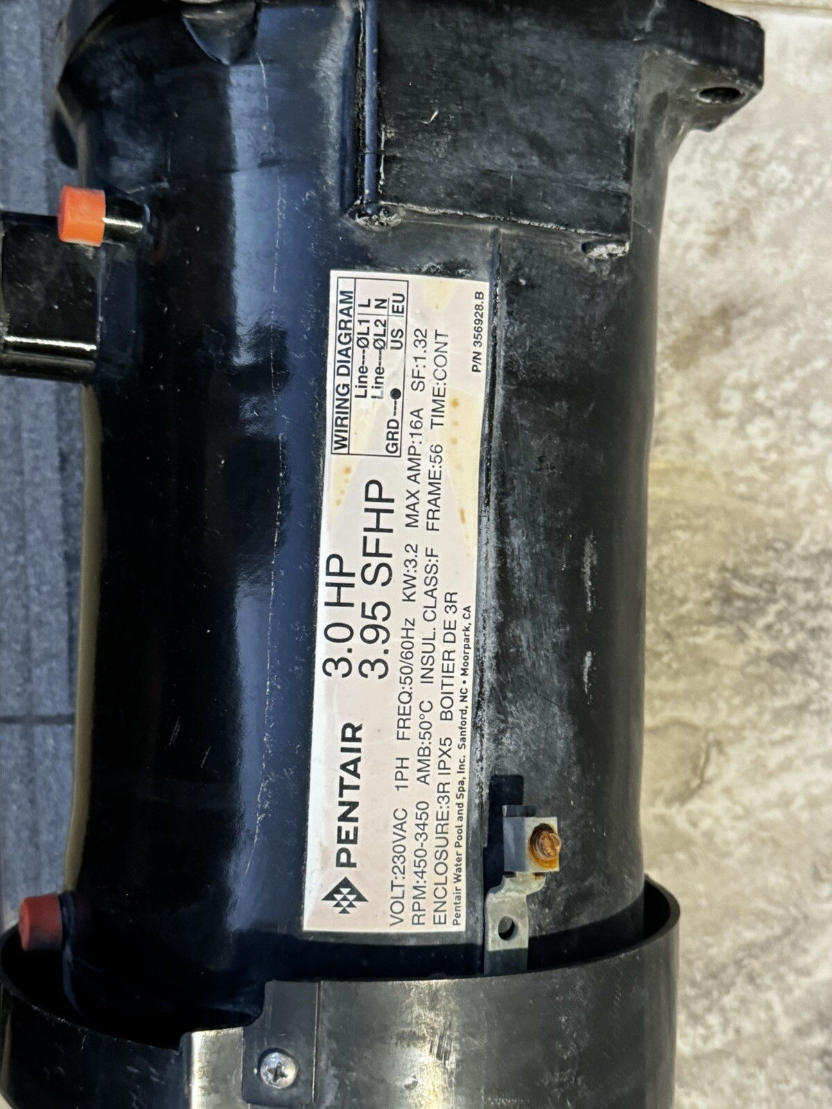 PENTAIR # 350306 INTELLIPRO MOTOR FOR IN GROUND POOL & SPA | eBay