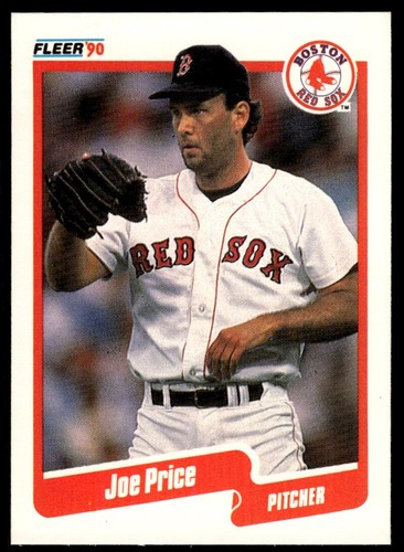 1990 Fleer Baseball Card Joe Price Boston Red Sox #282 | eBay