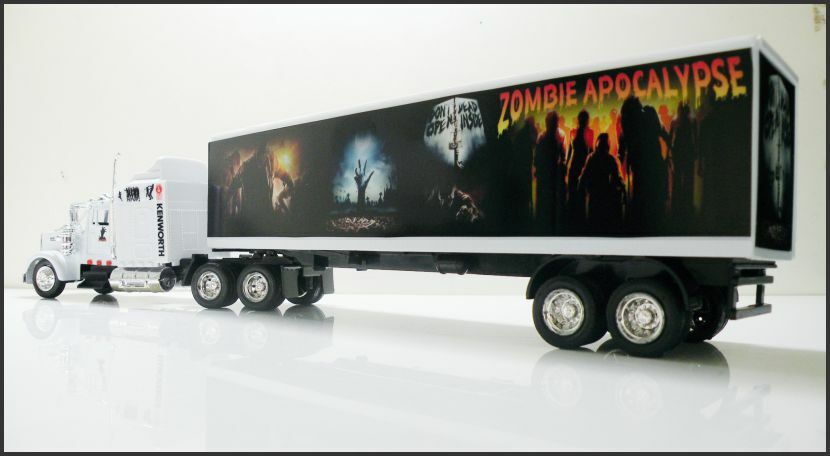 Zombie Apocalypse Semi Truck I Built An ARMORED TRUCK For Zombie