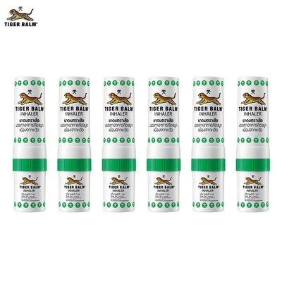 6, 12 x Tiger Balm Inhaler Menthol Oil Relieve Nasal Congestion Cold ...