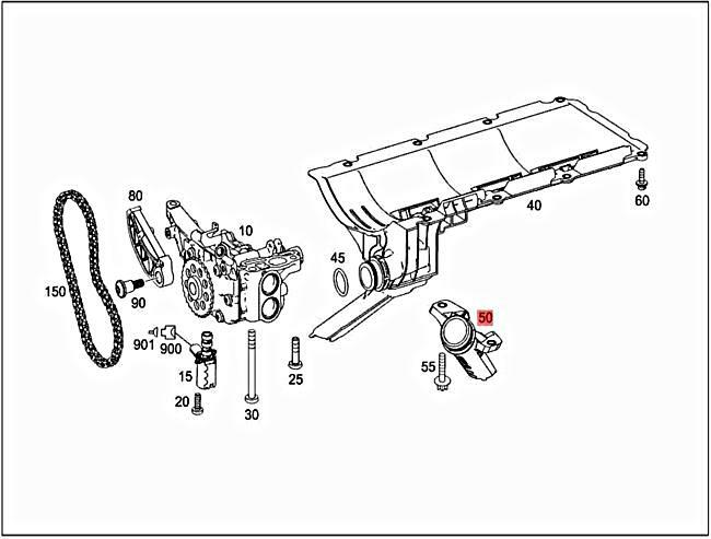 Mercedes-Benz 2781800952 Genuine OEM Oil Pick-up for sale online | eBay