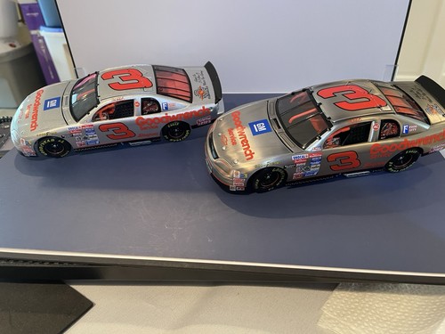 Dale Earnhardt Sr. #3 1998 Silver Select Brookfield 2 Car Set 1/24 ...