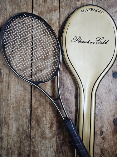 Very Rare Original Slazenger Phantom Gold Tennis Racket Grip 6M | eBay