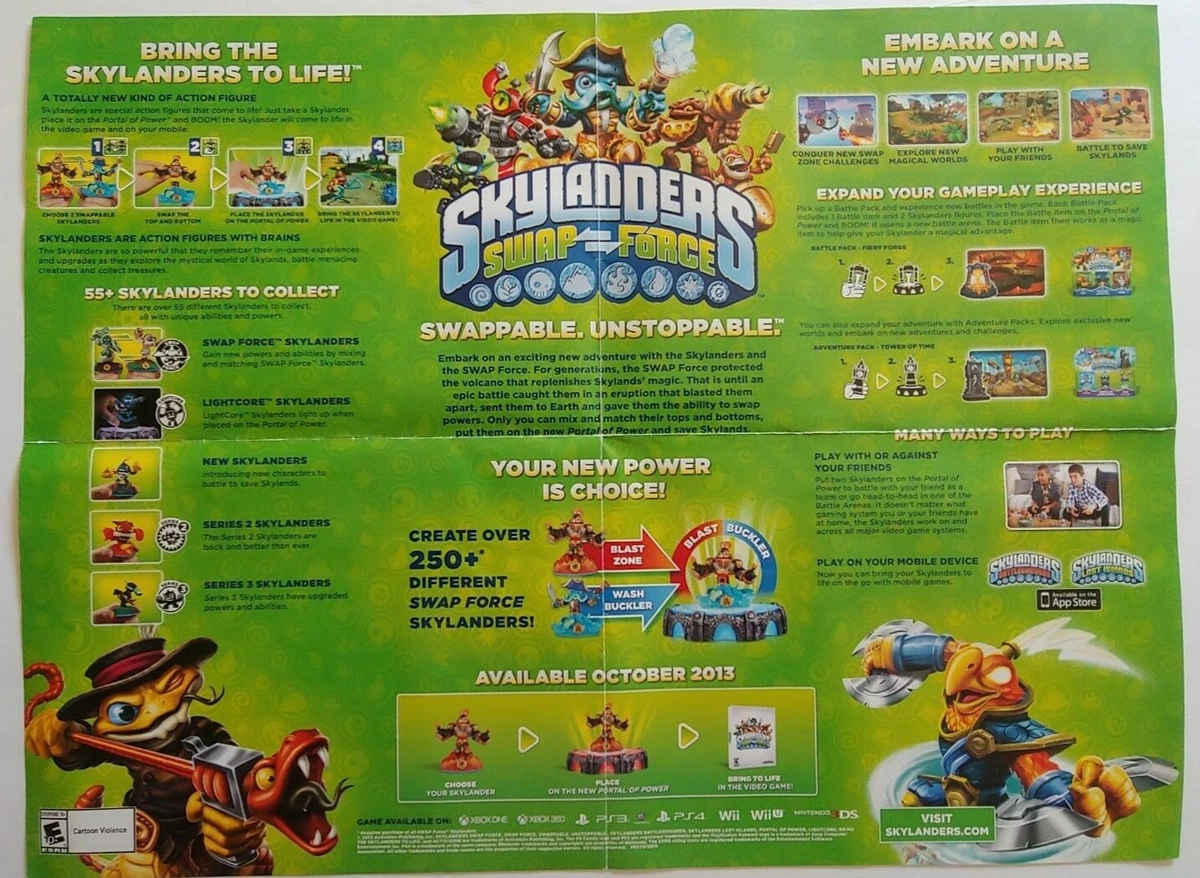 Skylanders Swap Force Poster