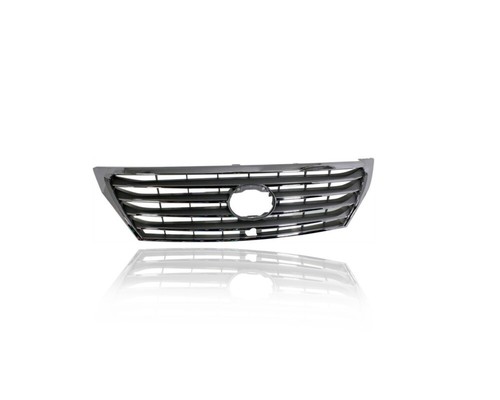 Grille for 08-11 LX570 Chrome Frame Gray Insert Without Camera Hole ...
