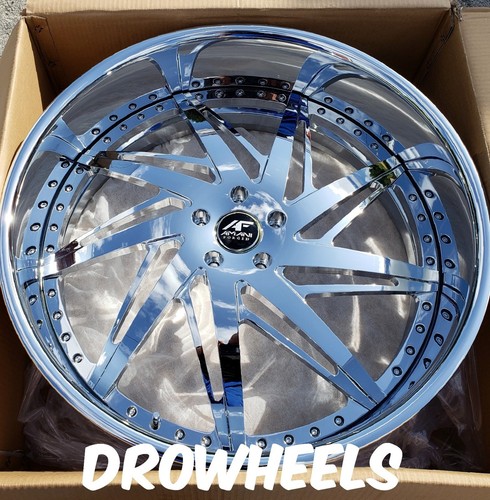 26 AMANI FORGED AMAZIN WHEELS C10 DONK GM B-body CAPRICE IMPALA BUBBLE ...