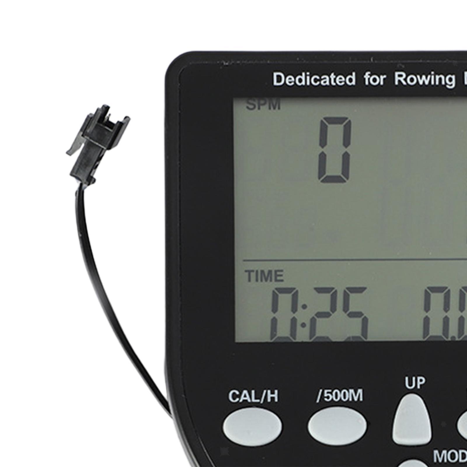 Water Resistance Rowing Machine Counter Monitor for Treadmills Sports ...