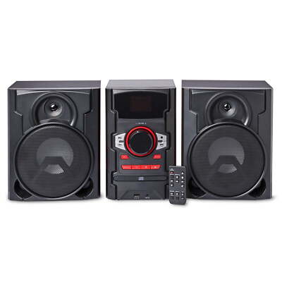100W Home Stereo System With CD Player. Bluetooth Radio Mp3. Usb ...