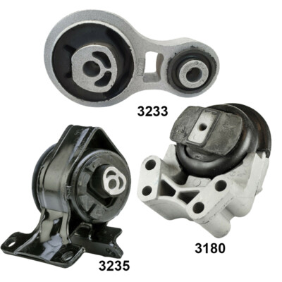 Engine & Automatic Trans. Mounts 3Pcs Set for Ford Edge 11-15 V6 3.5/3 ...