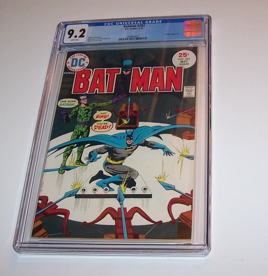 Batman #263 - DC 1975 Bronze Age Issue - CGC NM- 9.2 - Riddler cover ...