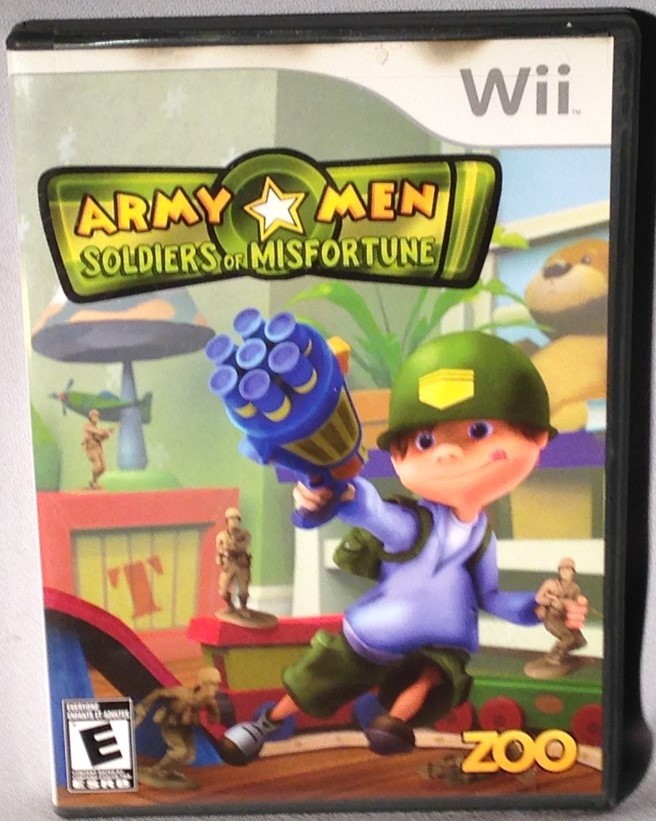GAME Wii ARMY MEN Soldiers Of Misfortune NEAR MINT 802068101671| eBay