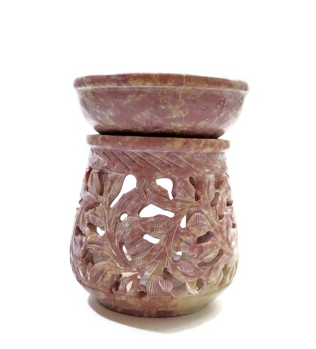 Round Oil Burner Diffuser Smudging Accessories Home Fragrance Décor ...