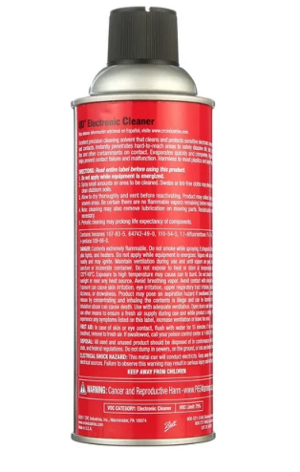 🔥.CRC Electronic Cleaner Quick Dry for Sensitive Electronics 11 oz🔥 1 ...