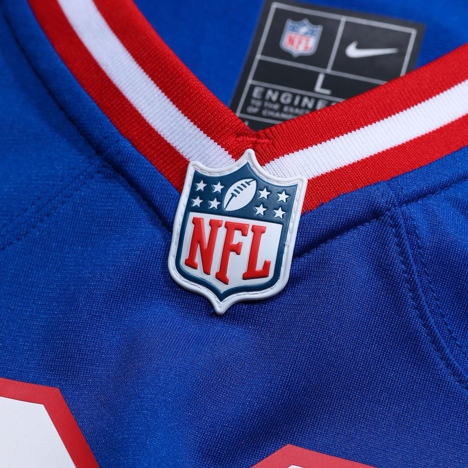 Cam Skattebo Blue 2nd Alternate Men’s Jersey Size XL with 100th Ann Patch! | eBay