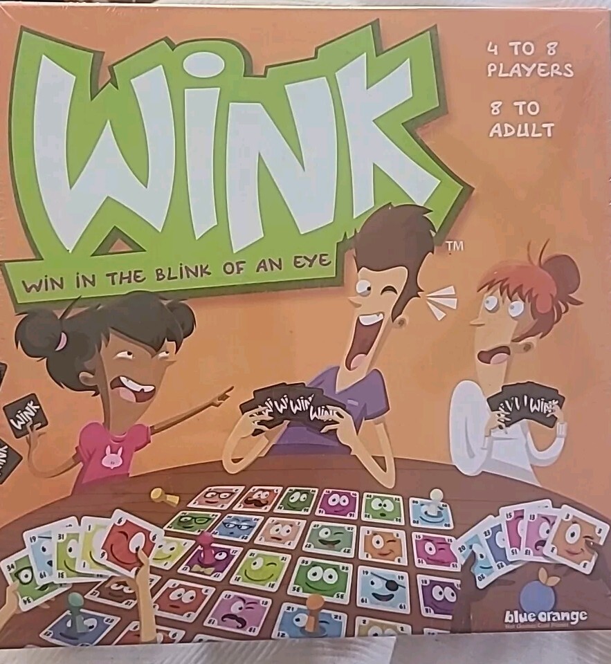 WINK Card Game Blue Orange Games Brand New Factory Sealed | eBay