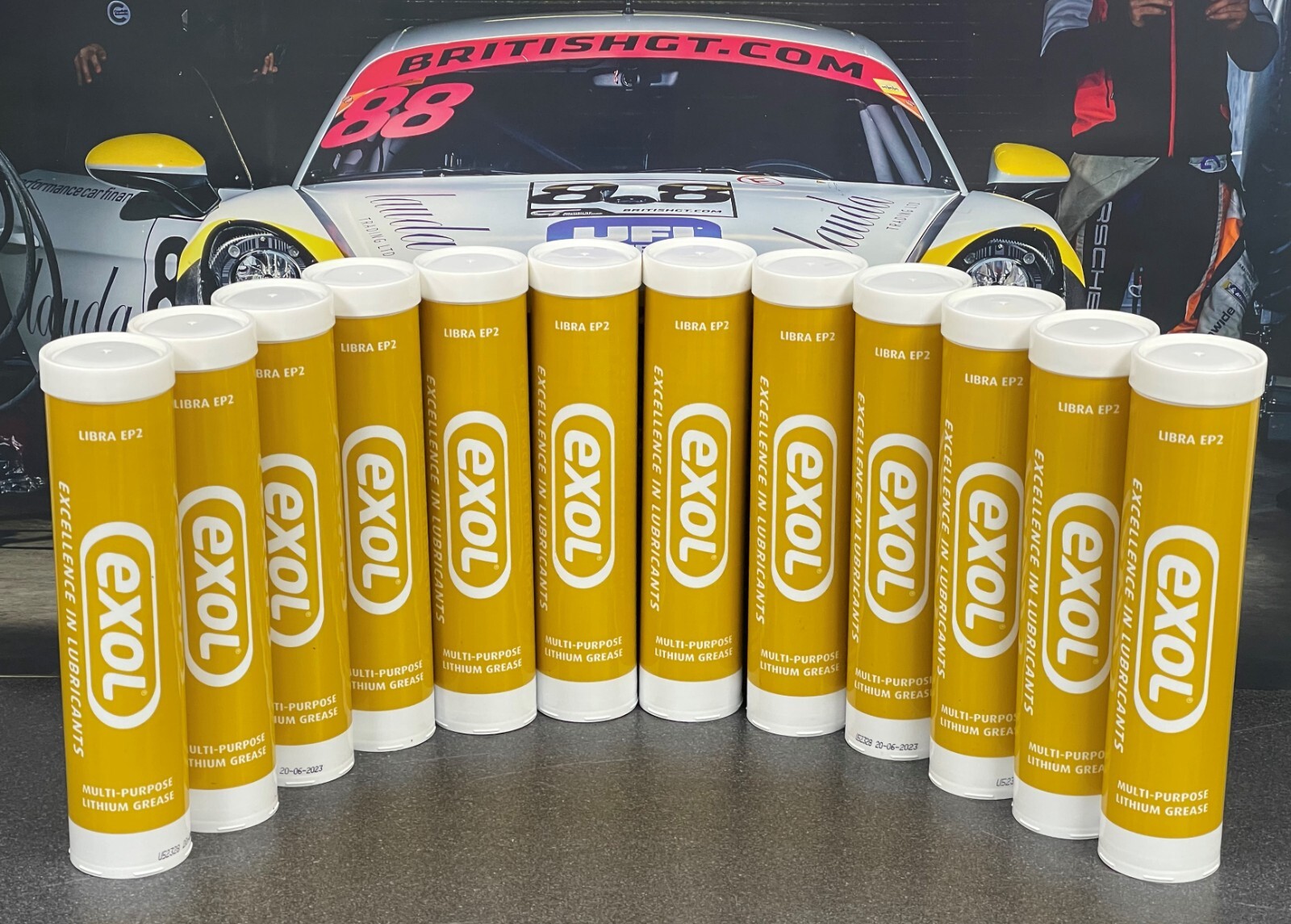 EXOL GREASE x12 EXOL Libra EP2 Multipurpose Grease 400g Cartridge | eBay UK