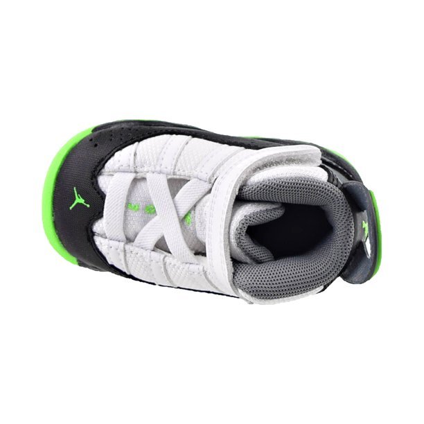 Jordan 6 Rings Shoes Sneakers White / Green 323420-130 Toddler Size 3C ...