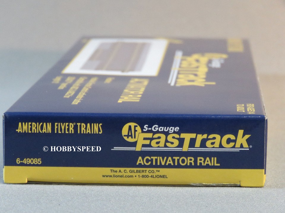 LIONEL AMERICAN FLYER FASTRACK ACTIVATOR RAIL TRACK S GAUGE AF 2 train ...