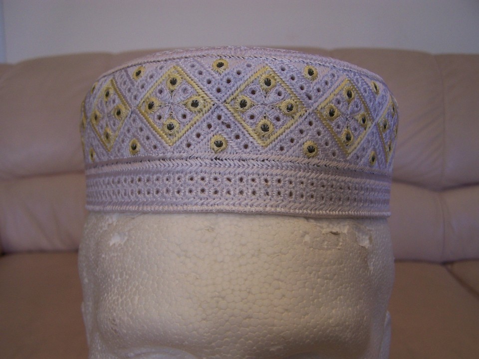 Traditional Tajikistani Style Caps/Topi/Taqiyah/Kufi Mix Colours 57cm ...