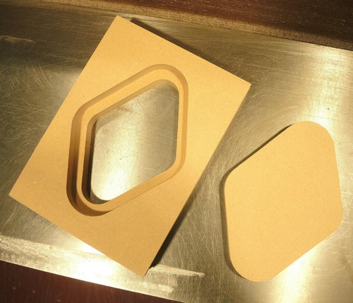 Guitar Control Cavity Template Set. Made & shipped from Maine USA ...