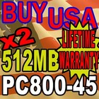 Dell OptiPlex GX400 800-45 1GB KIT 512MB X 2 MEMORY RAM | eBay