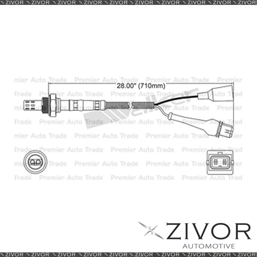 New DELPHI Pre-Catalytic Oxygen Sensor For Volvo 740 2.3 B230F 4 Cyl # ...