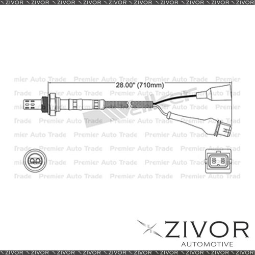 New DELPHI Pre-Catalytic Oxygen Sensor For Volvo 740 2.3 B230F 4 Cyl # ...