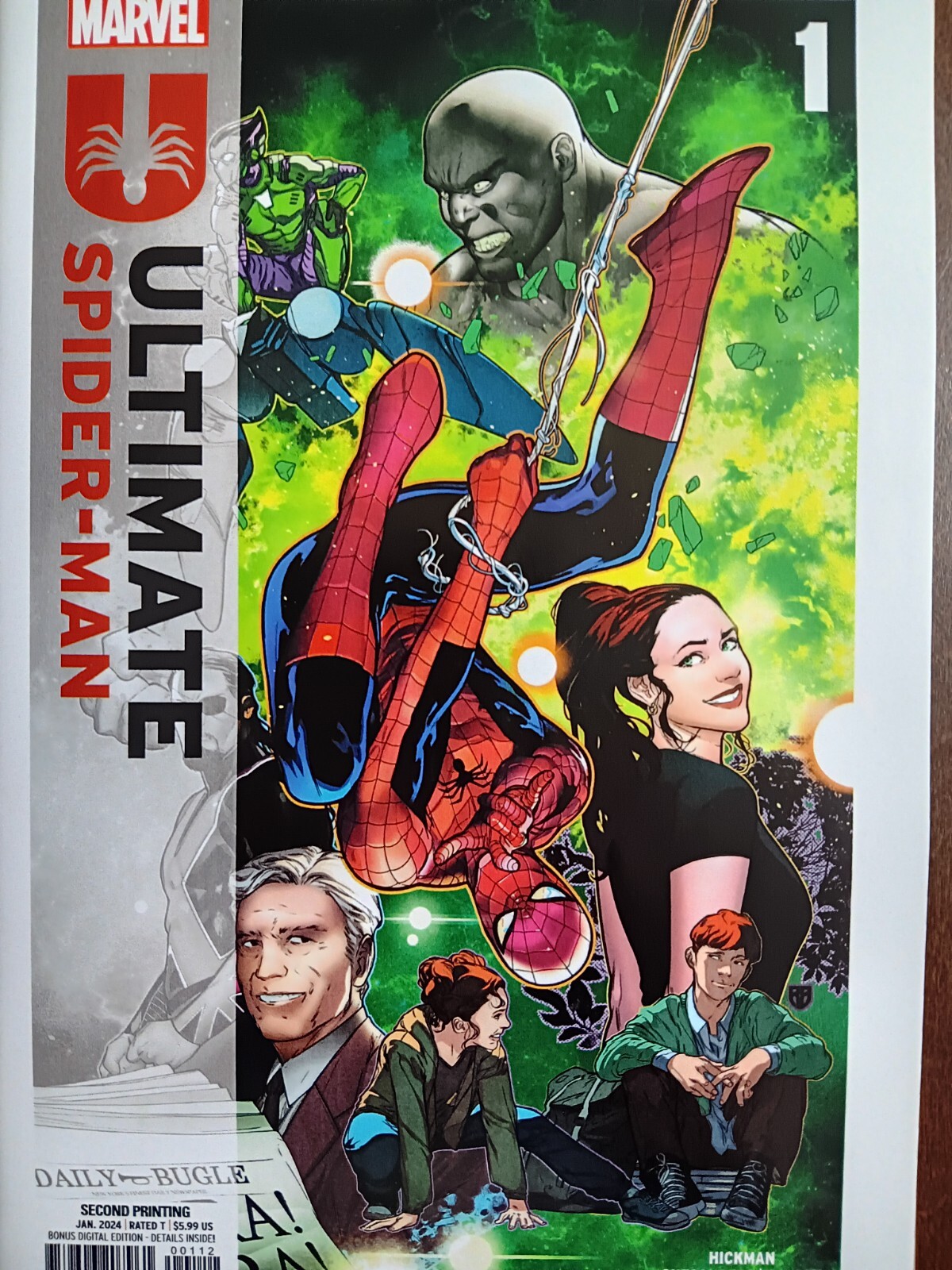 Ultimate Spider-Man #1 Comic Book Marvel (2024) 2nd Print Silva Cover A NM+ | eBay